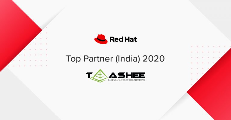 Taashee Linux Services wins Top Partner India 2020 Award from Red Hat